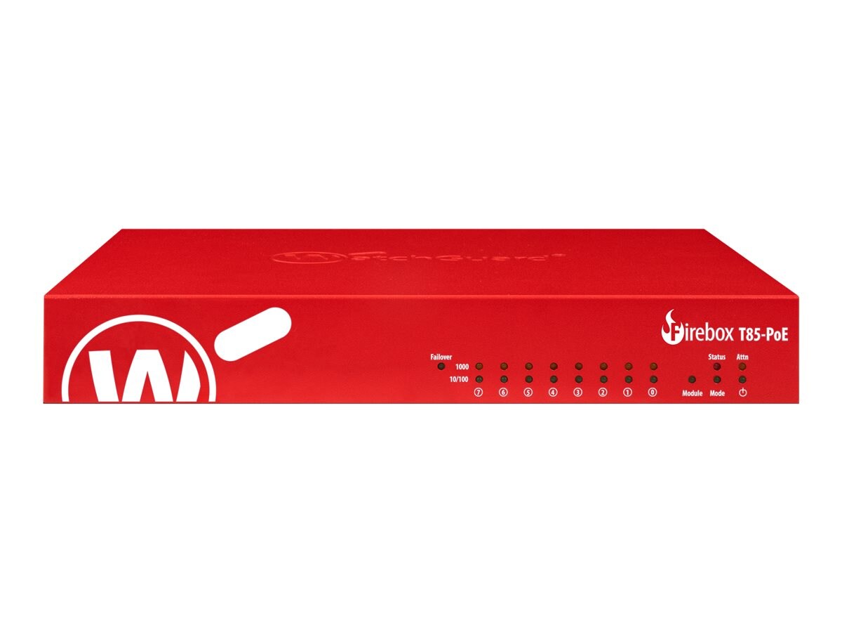 Watchguard TRADE FBX T85-POE 3Y BSSUS (WGT85413-US)