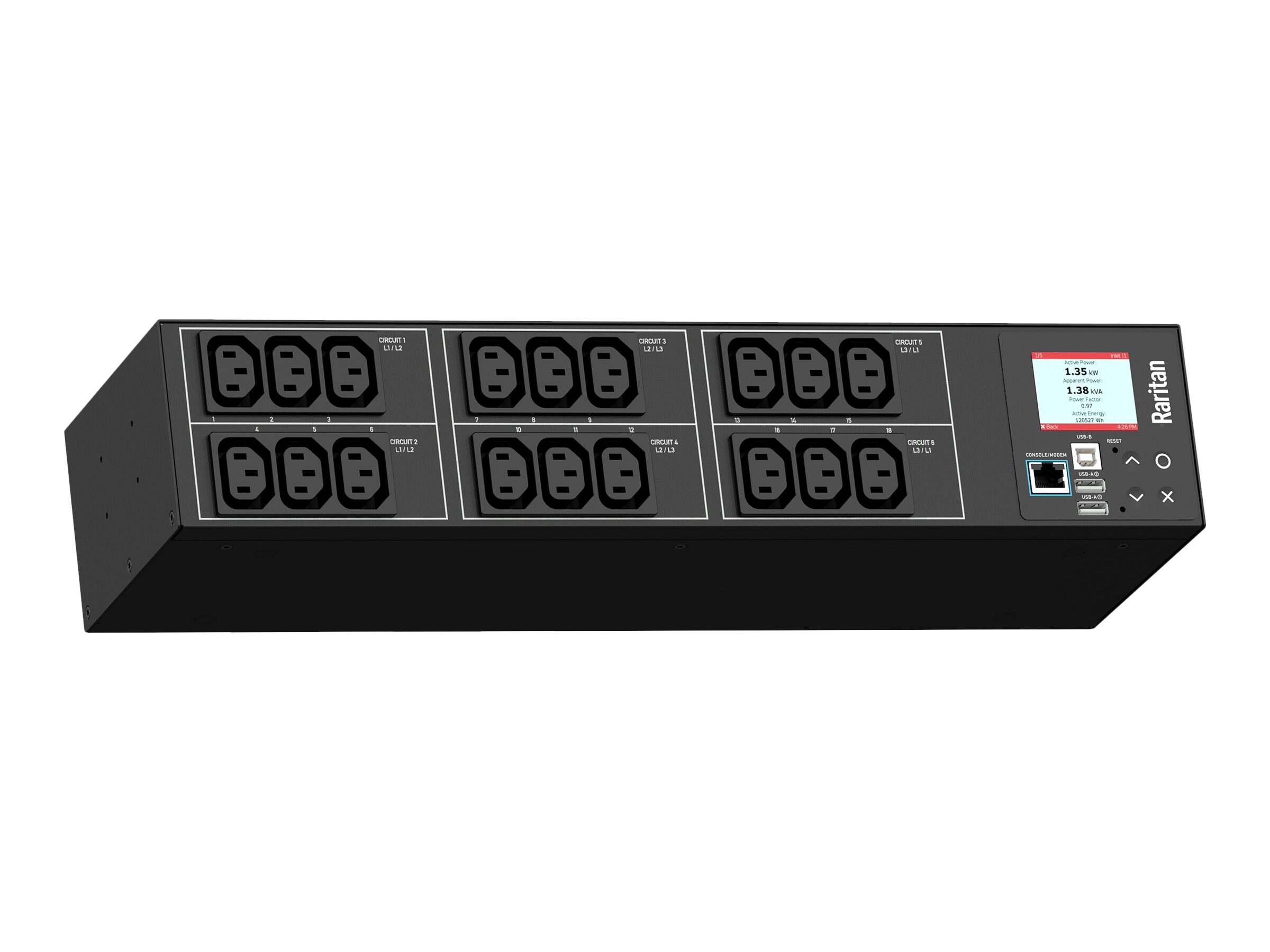Raritan 2U iPDU 208V, (18) Outlets (PX3-1579R)