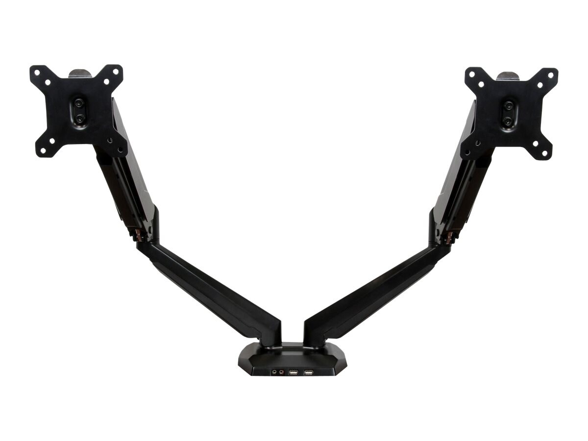 StarTech.com Dual Monitor Arm Ergonomic Desk Clamp Mount with (ARMSLIMDUO)