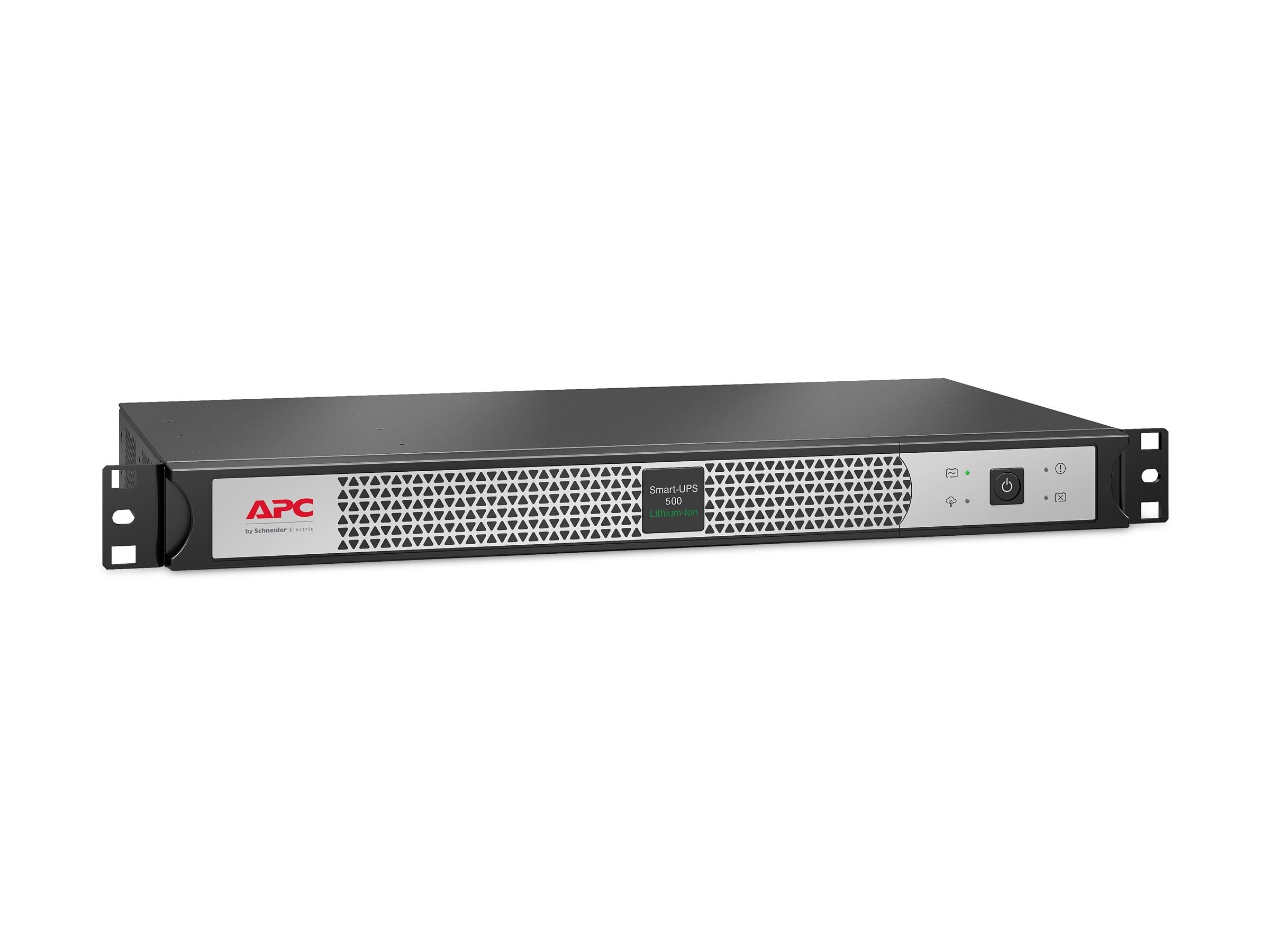 APC Smart-UPS Li-Ion, Short Depth 500VA, 120V w Smartconnect (SCL500RM1UC)
