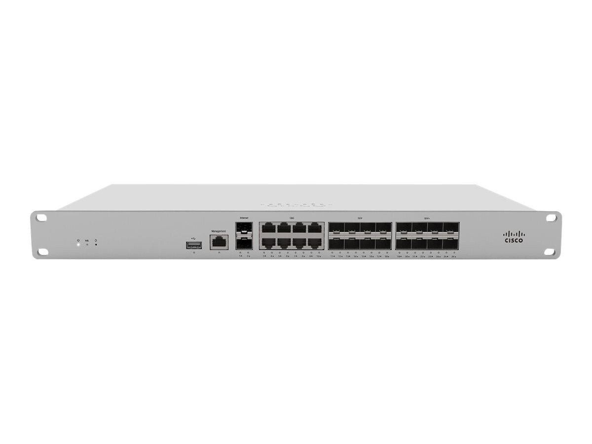 Cisco Meraki MX450 Cloud Managed Security Appliance (MX450-HW)