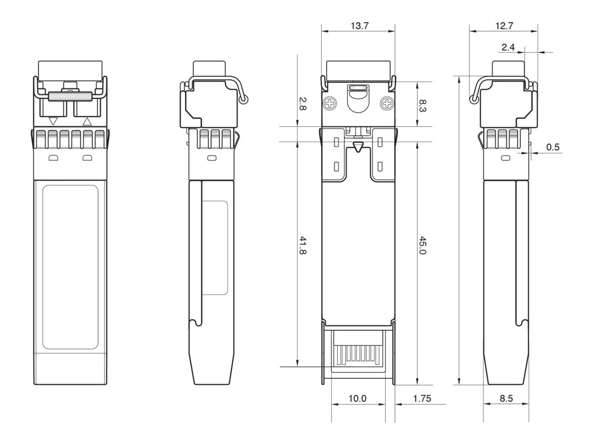 Integra Optics FIBER OPTIC TRANSCEIVER, SFP, (3HE04823AA-IO )