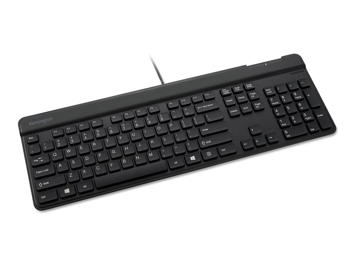 Kensington KB201C Simple Solutions Wired Keyboard with Smart (K75454TAA )