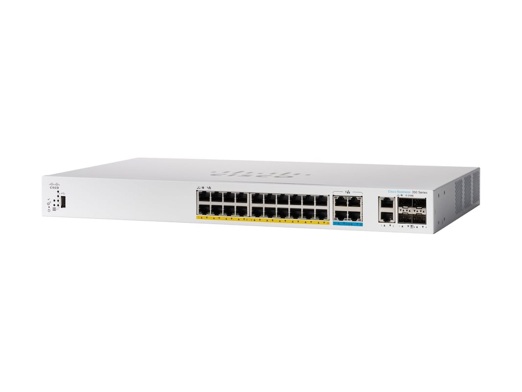 Cisco Cat C1300 Managed 16-port PoE (C1300-24MGP-4X) Cisco Cat C1300 Managed 16-port PoE (C1300-24MGP-4X)