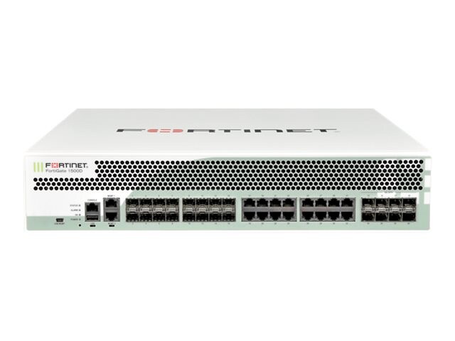 Fortinet Fortigate-1500D-DC H W 5yr Ase (FG-1500D-DC-BDL-988-60)