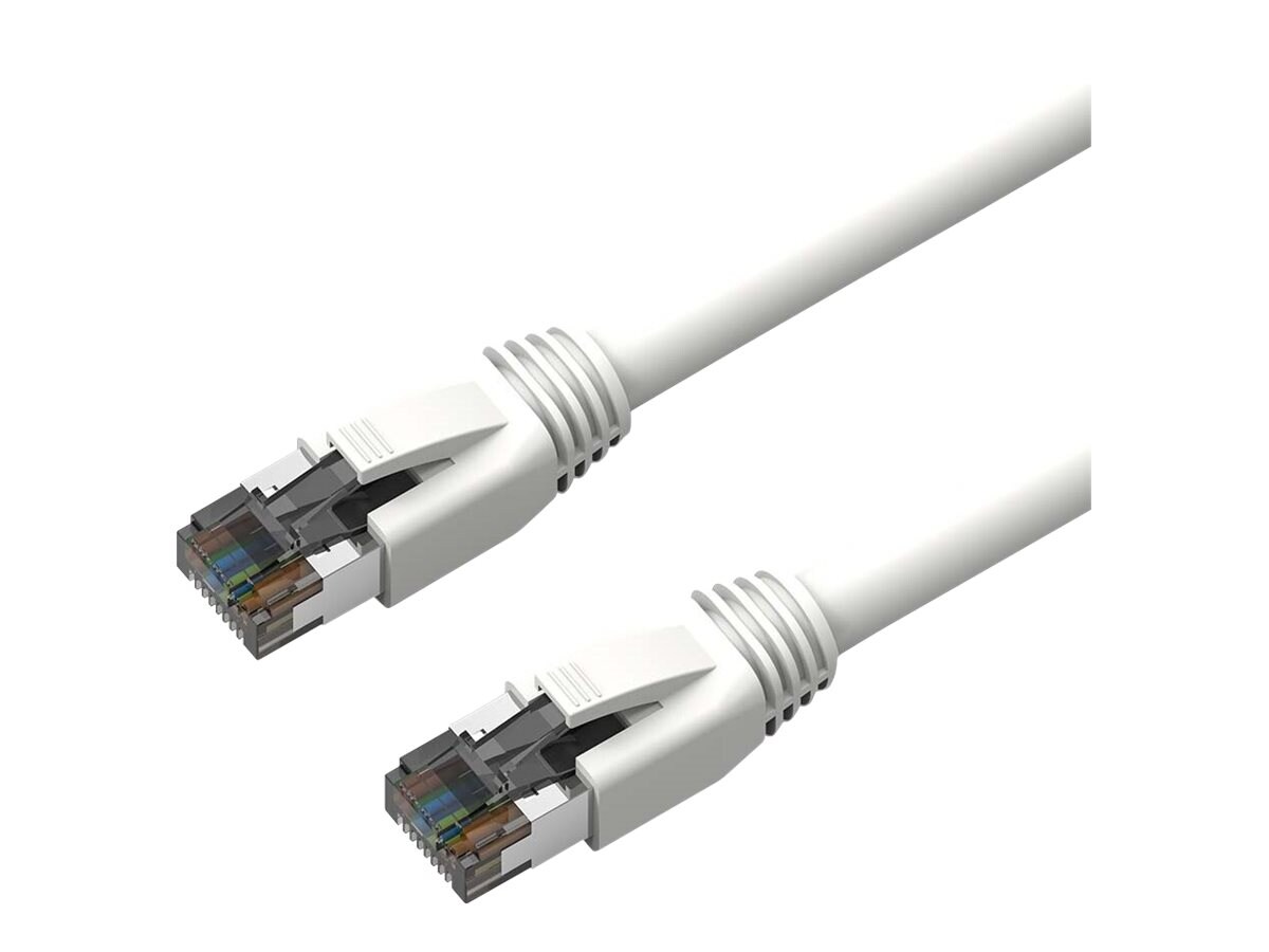 Axiom CAT8 2000mhz S FTP Shielded Snagless Booted Patch Cable, (C8SBSFTP-W3-AX)