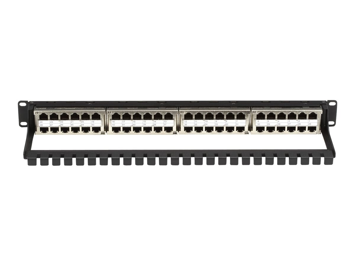 48 port 1u cat5e patch panel unique design