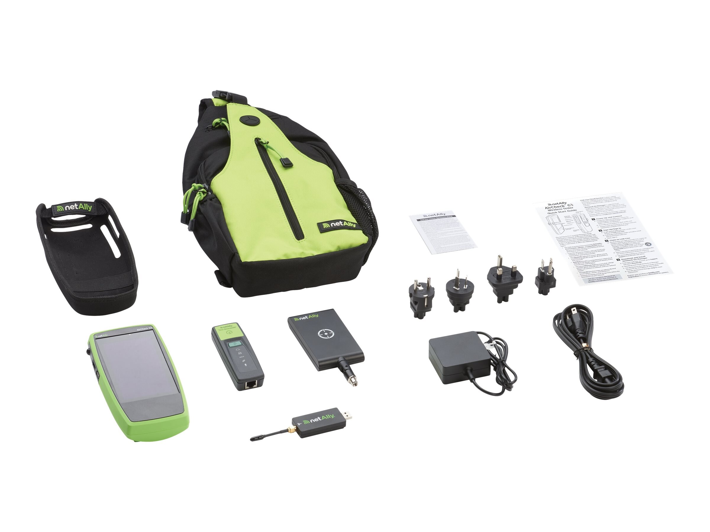 NetAlly AirCheck G3 Pro Wi-Fi 6 Wireless Analyzer Kit with Test ...