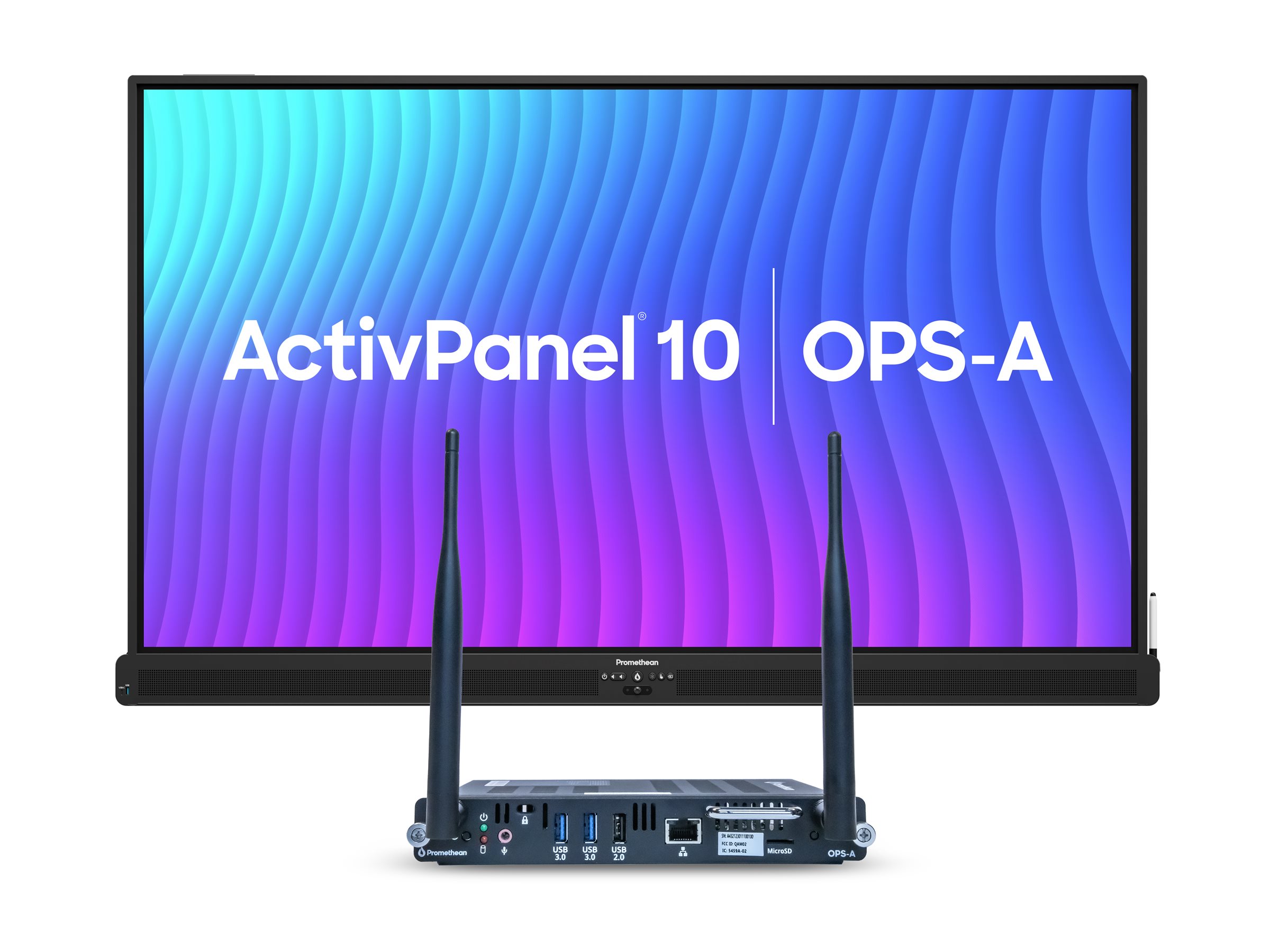 Promethean 75" ActivPanel 10 4K LED-LCD Touchscreen Display & (AP10-A75-NA-1-OPSA-4R )