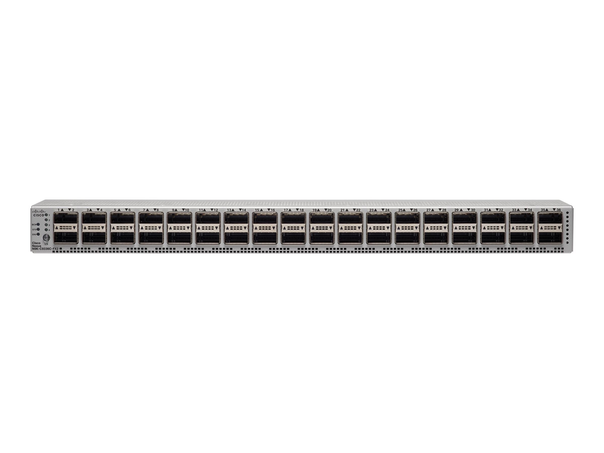 Cisco Limited orderable N9K-C9336C-FX2 port si (N9K-C9336-FX2-Z-PI)