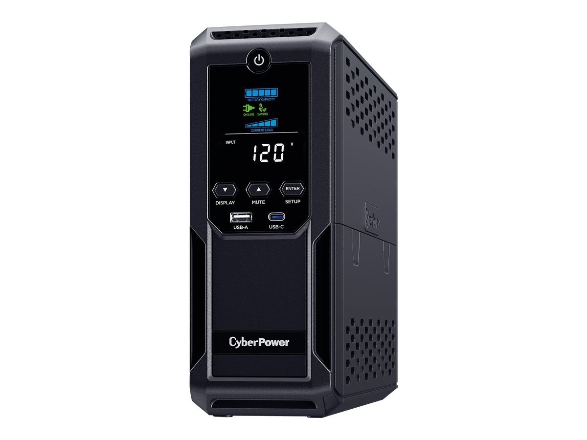 CyberPower 1500VA 900W, Line Interactive UPS (BRG1500AVRLCD2)