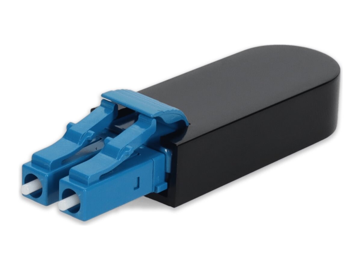 AddOn LC to LC Loopback OS2 with 5DB attenuator housing (ADD-LC-LC-SMF-5DB)