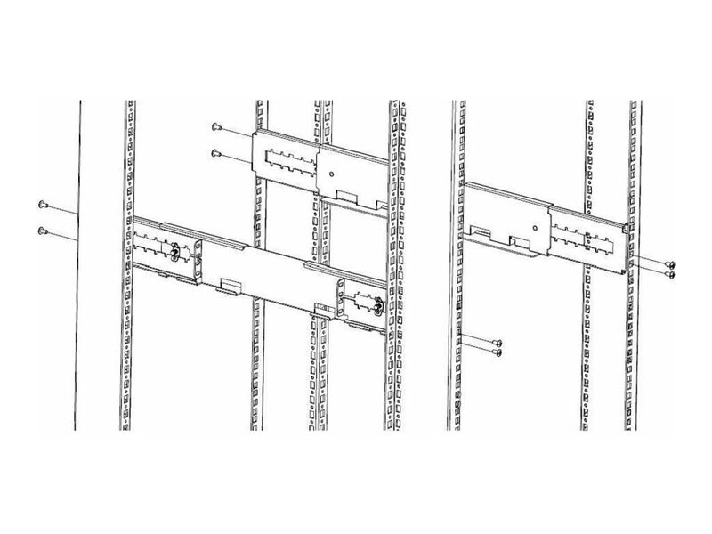 N1 Critical Technologies N1C RAIL KIT 2 OR 4-POST (10-500806 )