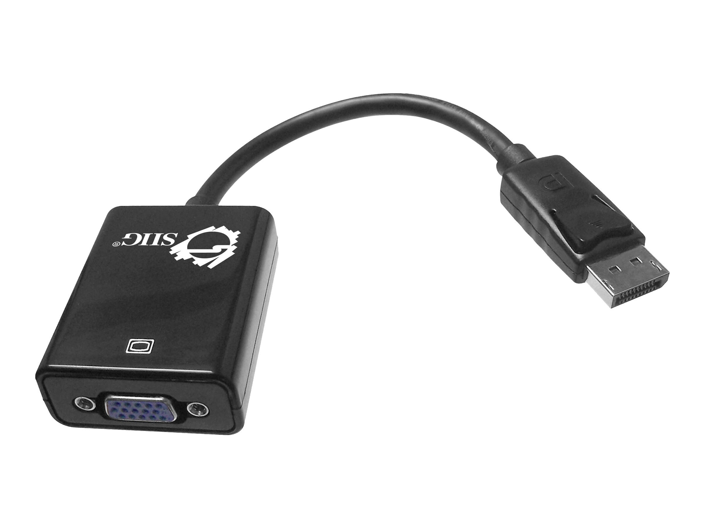 Siig DisplayPort to VGA Adapter (CB-DP0082-S1)