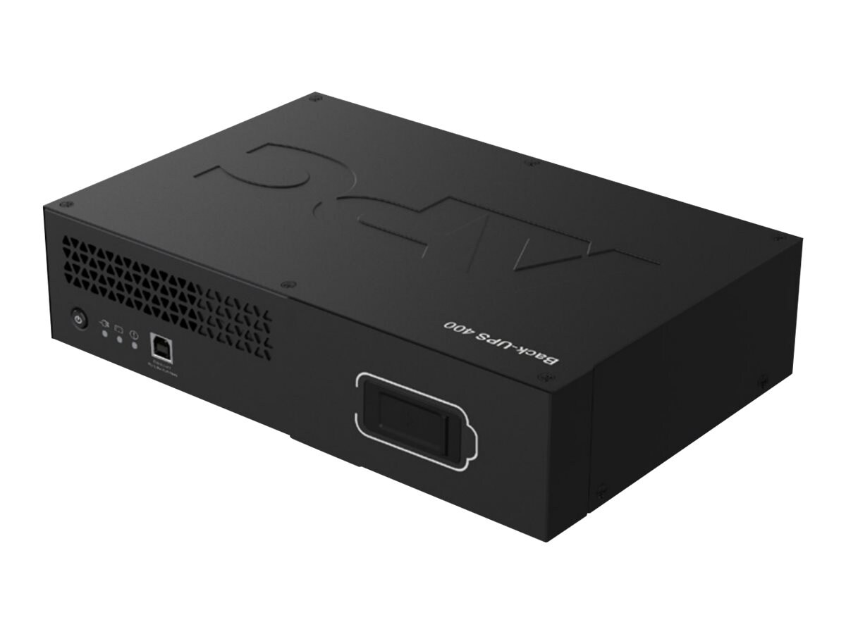 APC Back-UPS 400VA, Flexible Mounting, Low Profile, Industrial (BV400XU)