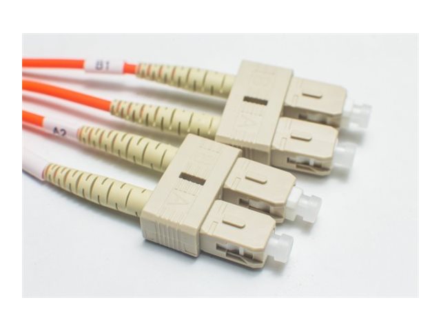 Fiber Cables Direct SC-SC 62.5 125 OM1 Multimode Plenum Fiber ...
