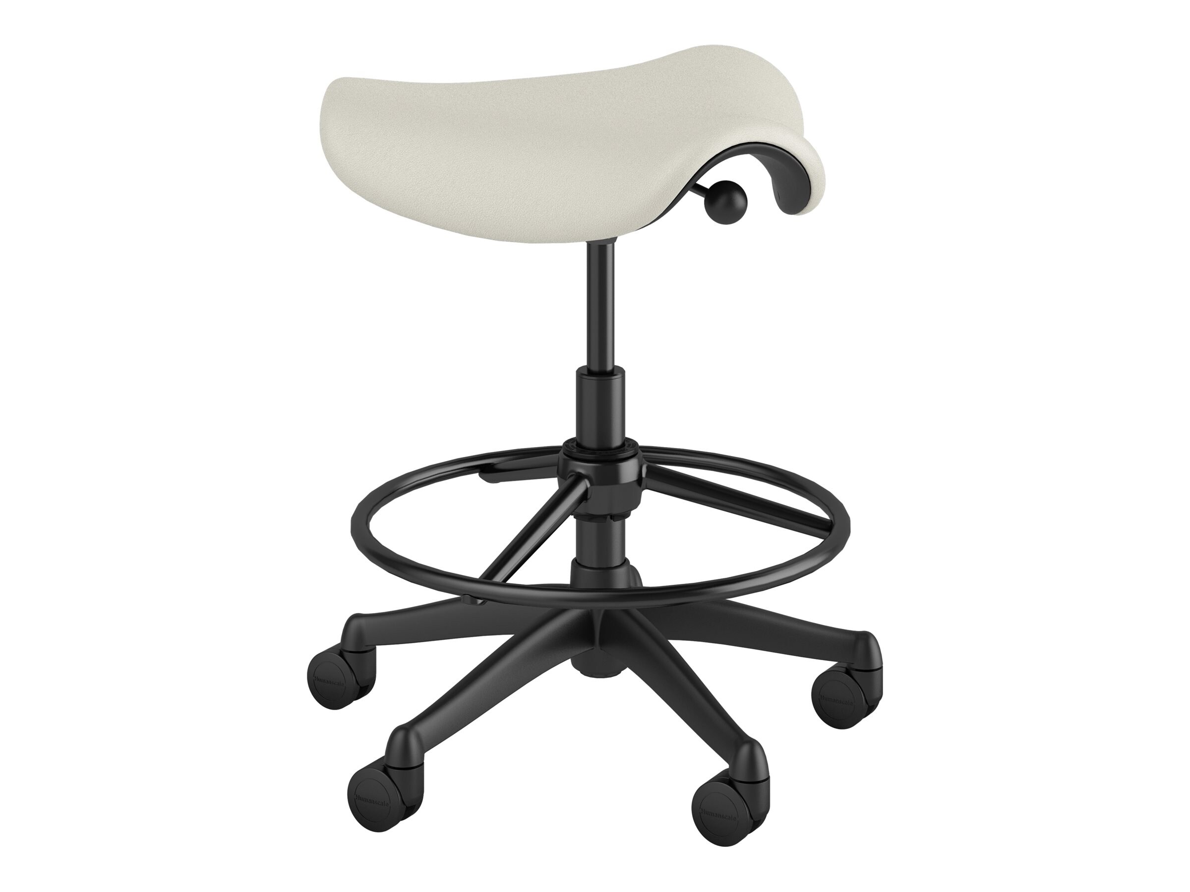 Humanscale FREEDOM SADDLE STOOL WITH DESK (F300GTL13FWKNSC)