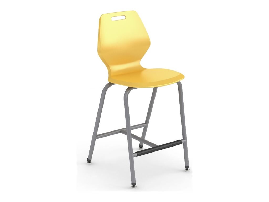 Paragon Furniture 25" 4 Leg READY Stool, Nylon Glide - Cool ...