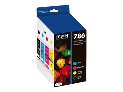 Epson 786 Black & Color Combo Ink Pack (T786120-BCS)