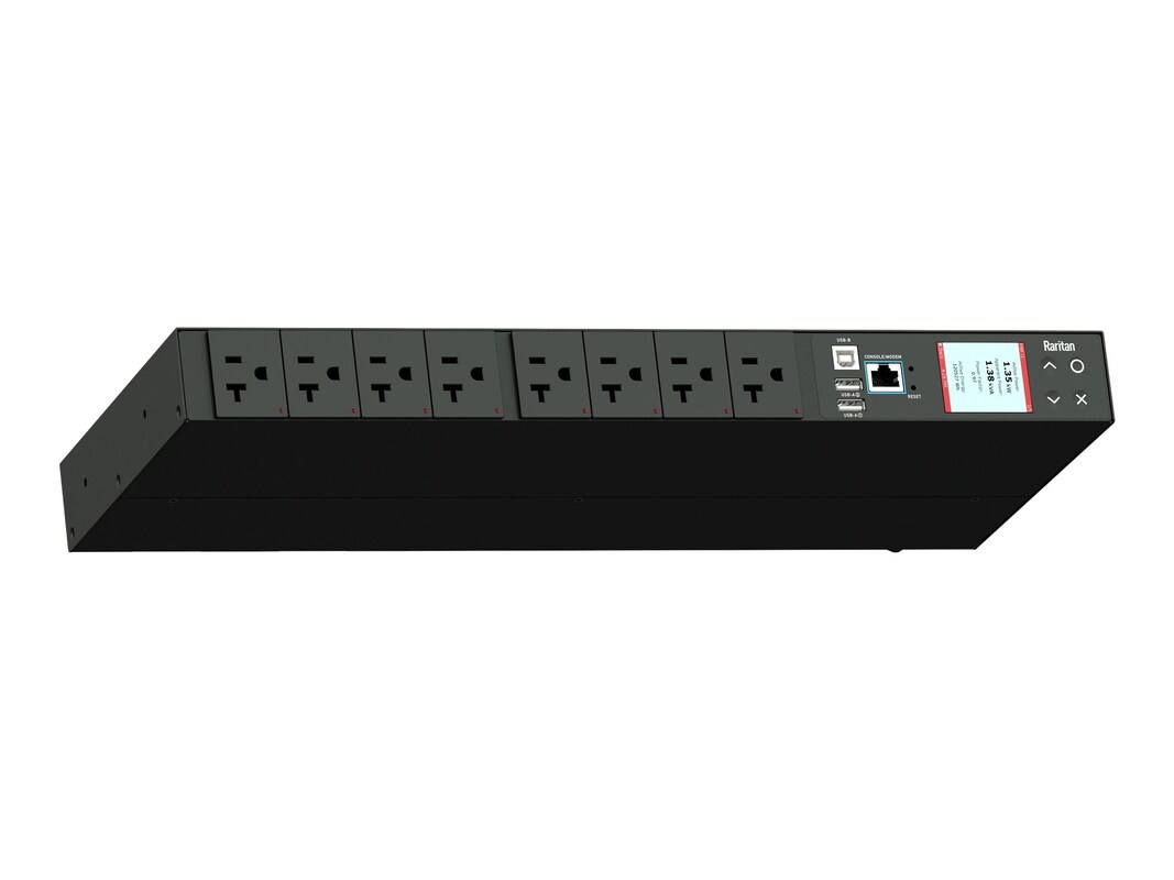 Buy Raritan 1U PDU 2.9kVA 120V 24A, L5-30P Input, (8) 5-20R Outlets at ...
