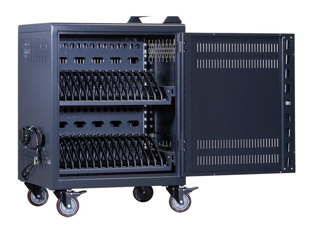 Anywhere Cart 30 Bay LITE Series Configurable Charging Cart w (AC-30)