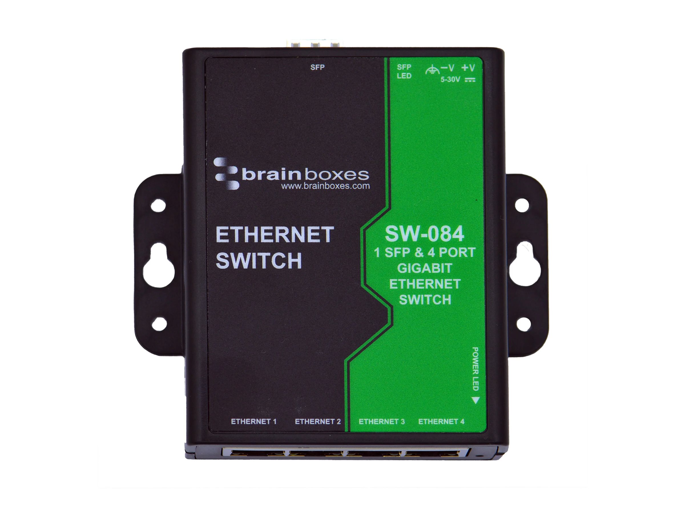 Brainboxes 1 SFP & 4 PORT GIGABIT ETHERNE (SW-084 )