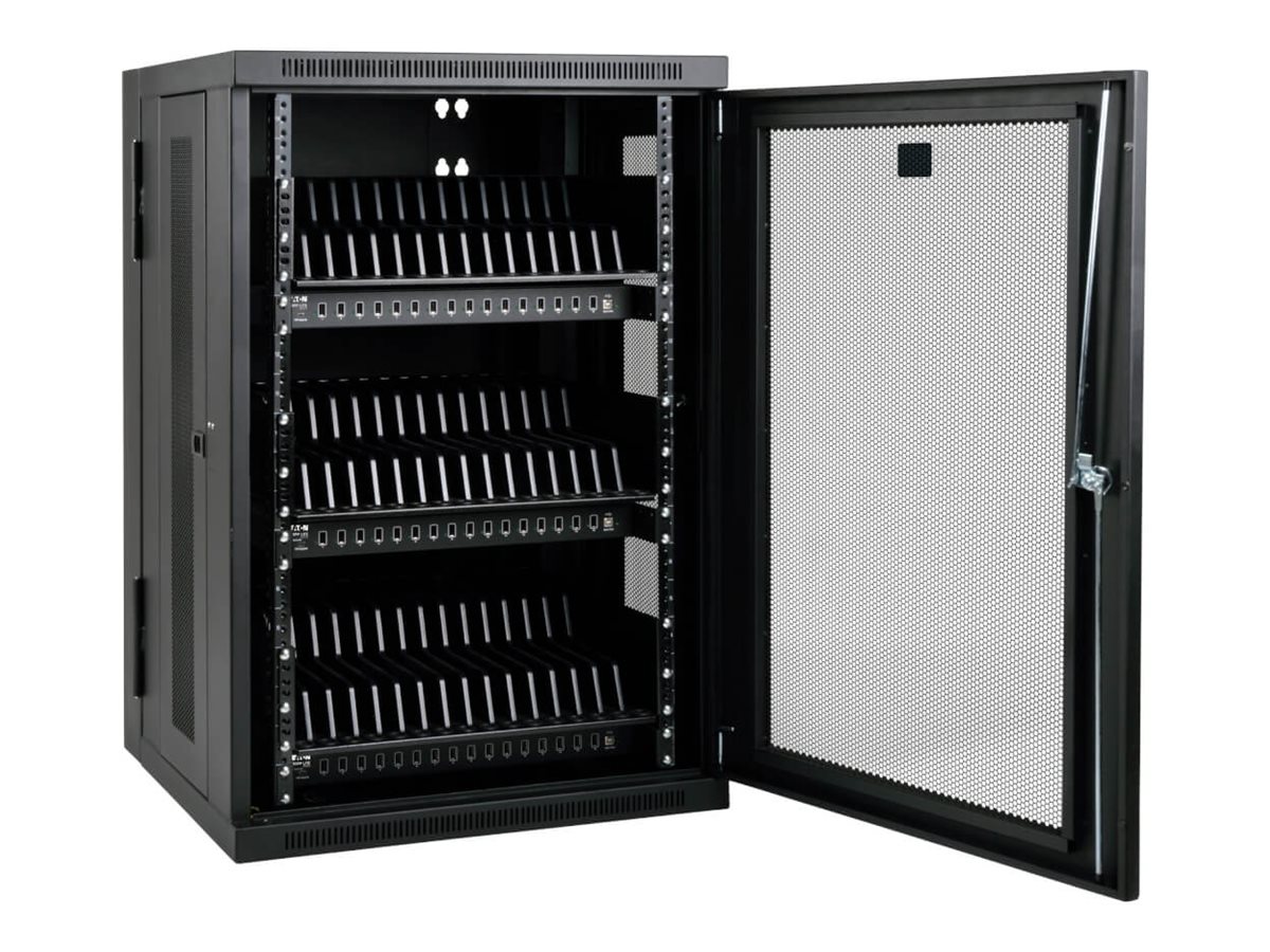 Tripp Lite 48-iPad Tablet USB Charging Station, Black (CS48USB)