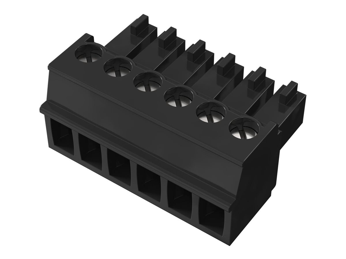 Axis TU6014 Connector 6-Pin 3.81 ST, 5-pack (02825-001)