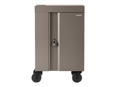 Bretford Manufacturing 20-Unit Pre-Wired CUBE Cart Mini, (TVCM20USBC-CH)