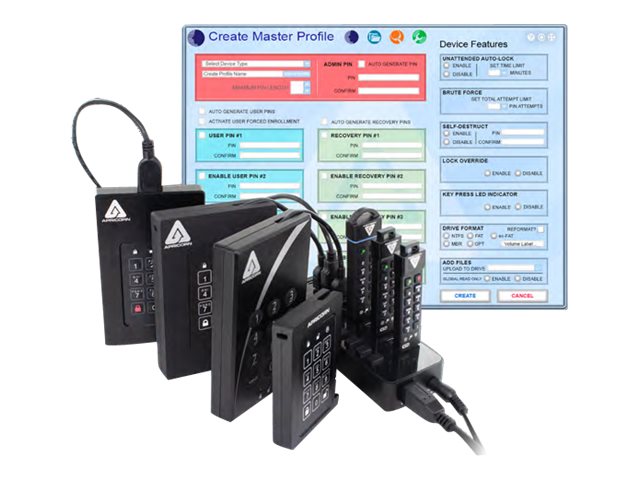 Apricorn Secure Drive Config Kit (AP-CONFIG-CDB)