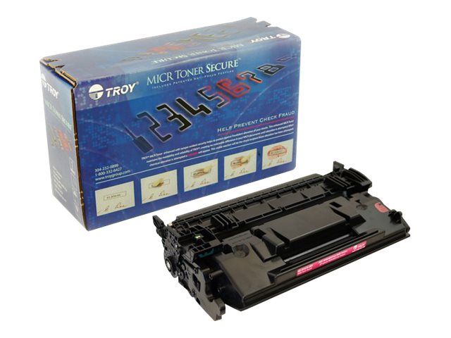 Troy Black MICR Secure Toner Cartridge for Troy & HP M501, M506 (02 ...