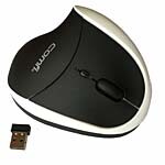 Califone Comfi II Wireless Ergonomic Mouse, White (EM011-WW)