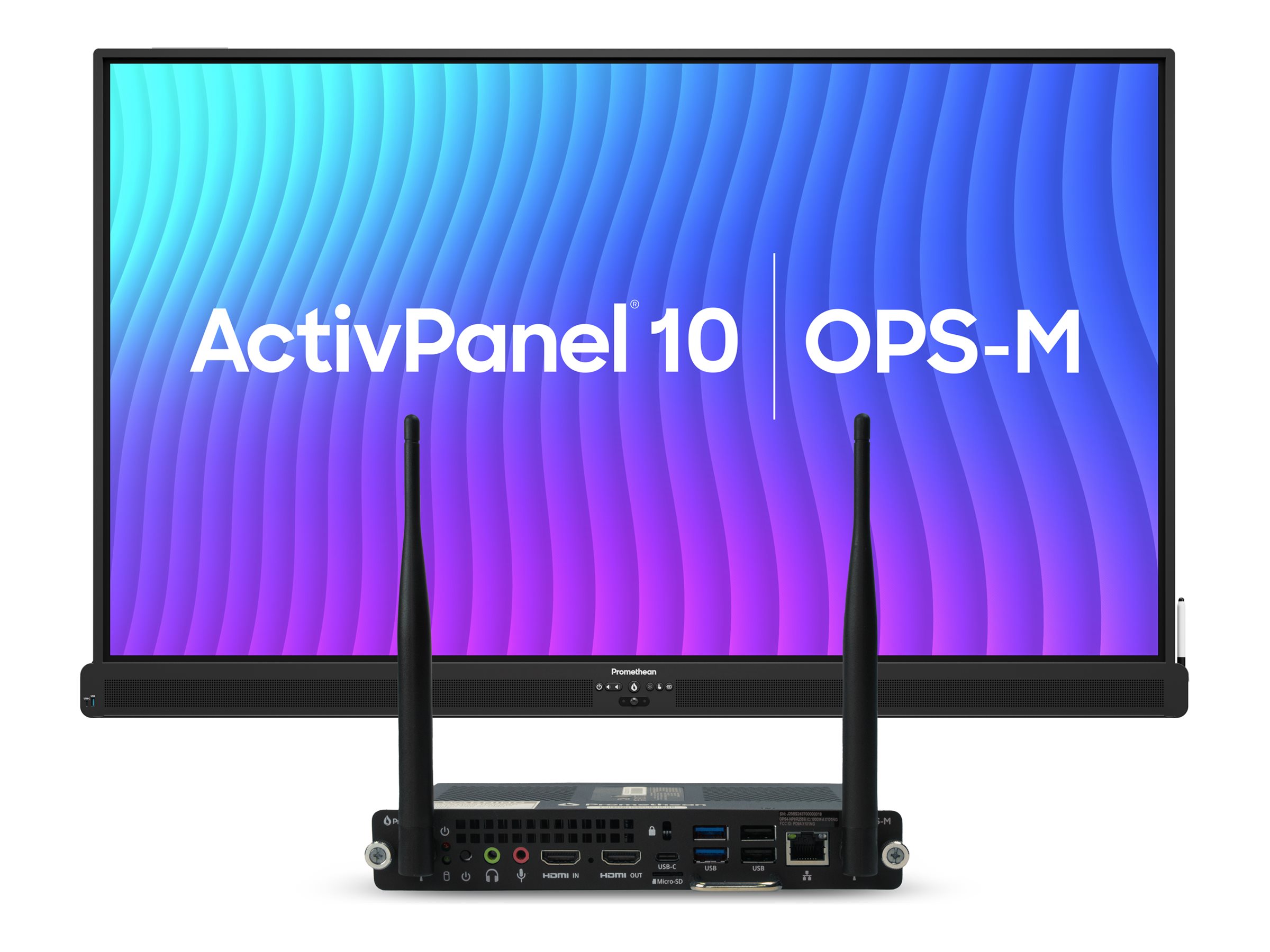 Promethean 65" ActivPanel 10 4K LED-LCD Touchscreen Display & (AP10-A65 ...