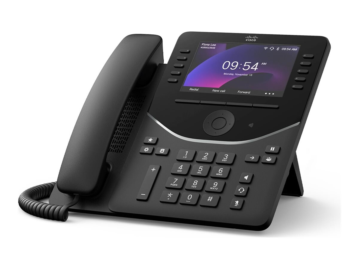 Cisco Desk Phone, 9861 - Carbon Black (No Radio, TAA Compliant) (DP ...