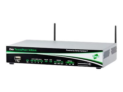 Digi TransPort WR44 Router WWAN 4-port switch RS-232 (WR44-U900-CE1-SW)