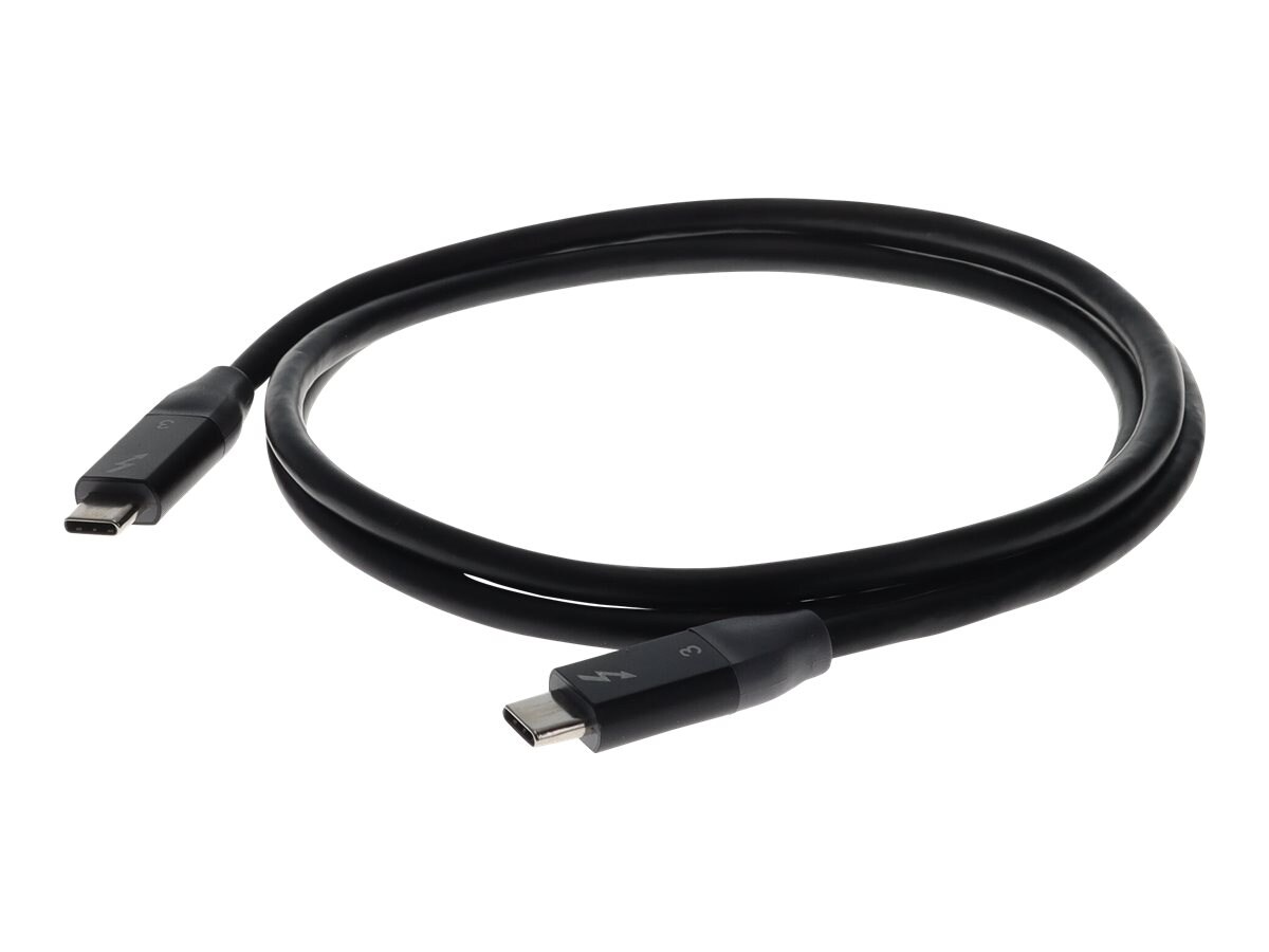 AddOn USB 3.1 Type C M M Cable, Black, 1m (USB31EXTCC1M)