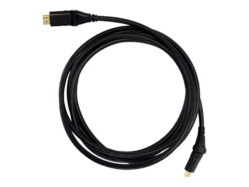 VisionTek HDMI M M Pivot Cable, Black, 10ft (900750)