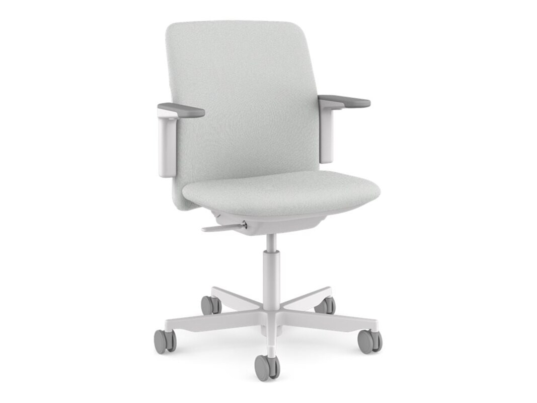 Humanscale Path Task Chair w Adjustable Duron Arms, Vapor (PT16VKT13 )