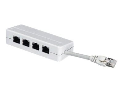 Black Box RJ45 5-Position Unshielded Modular Splitter With 2.5" (FM820-R2)