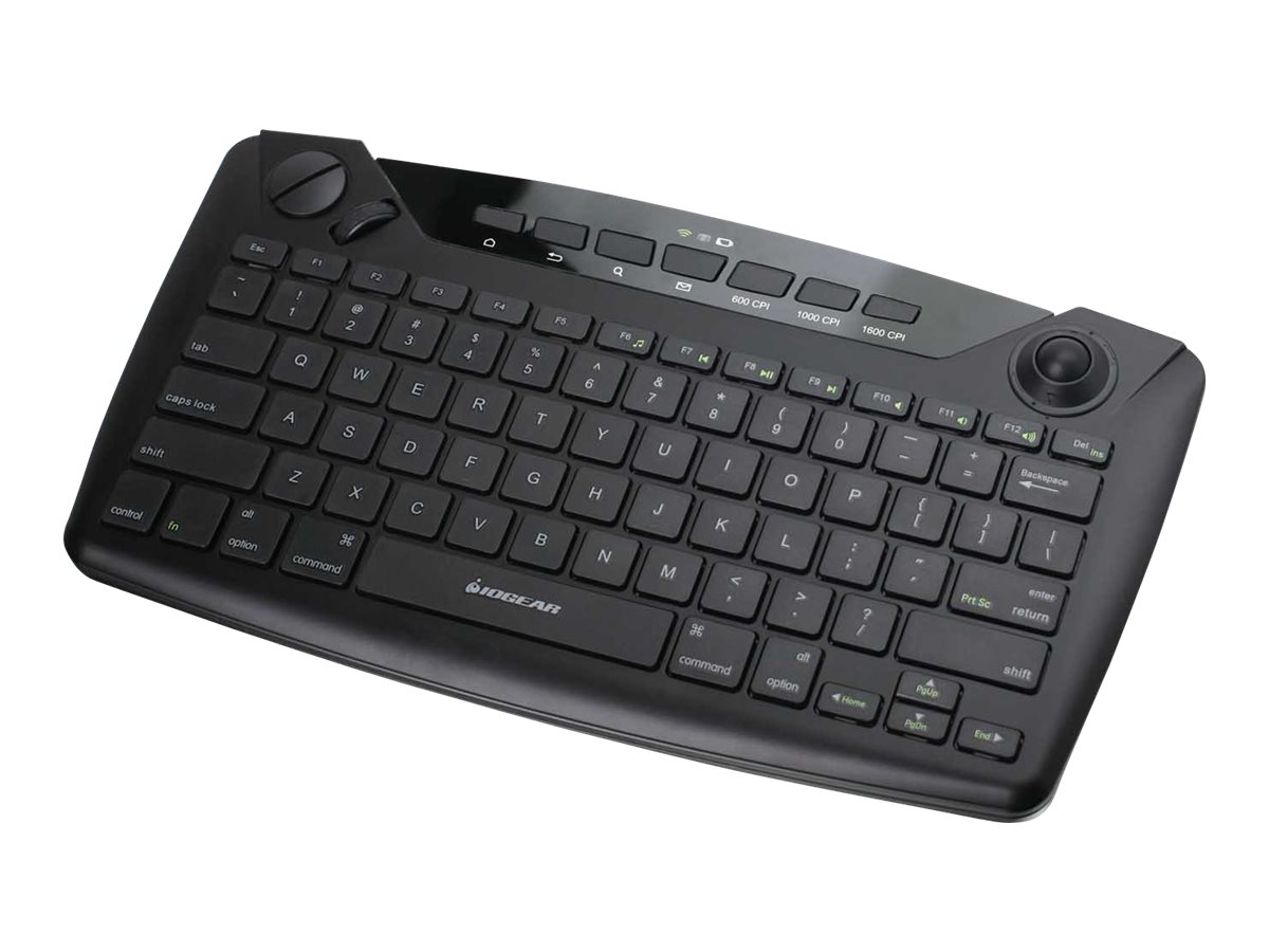 IOGEAR Wireless Handheld Smart TV Keyboard w Trackball (GKB635W)