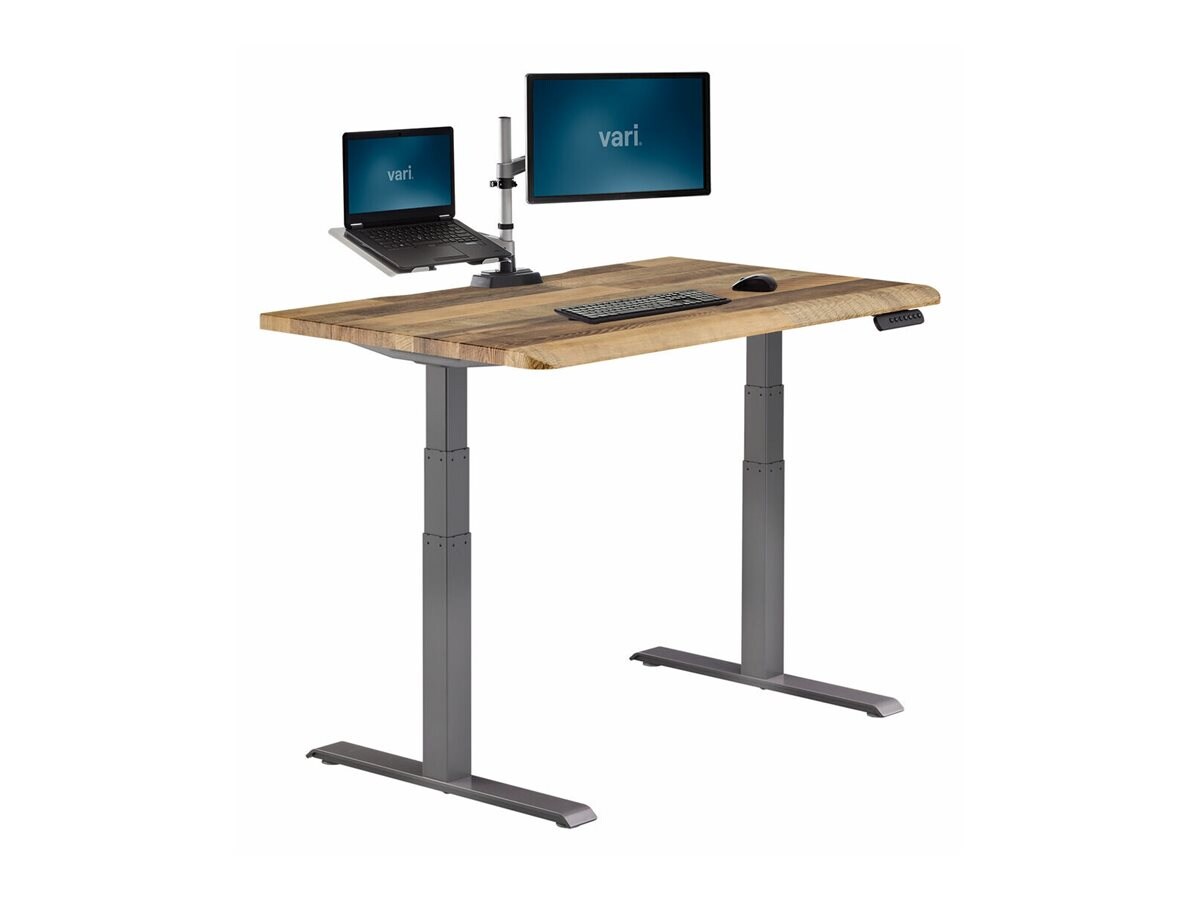 VARIDESK 48"x30" Electric Standing Desk with ComfortEdge, (402273 )