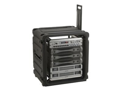Stephen Gould 12U Shock Rack with Wheels Mobile Equipment, Black (3SKB ...