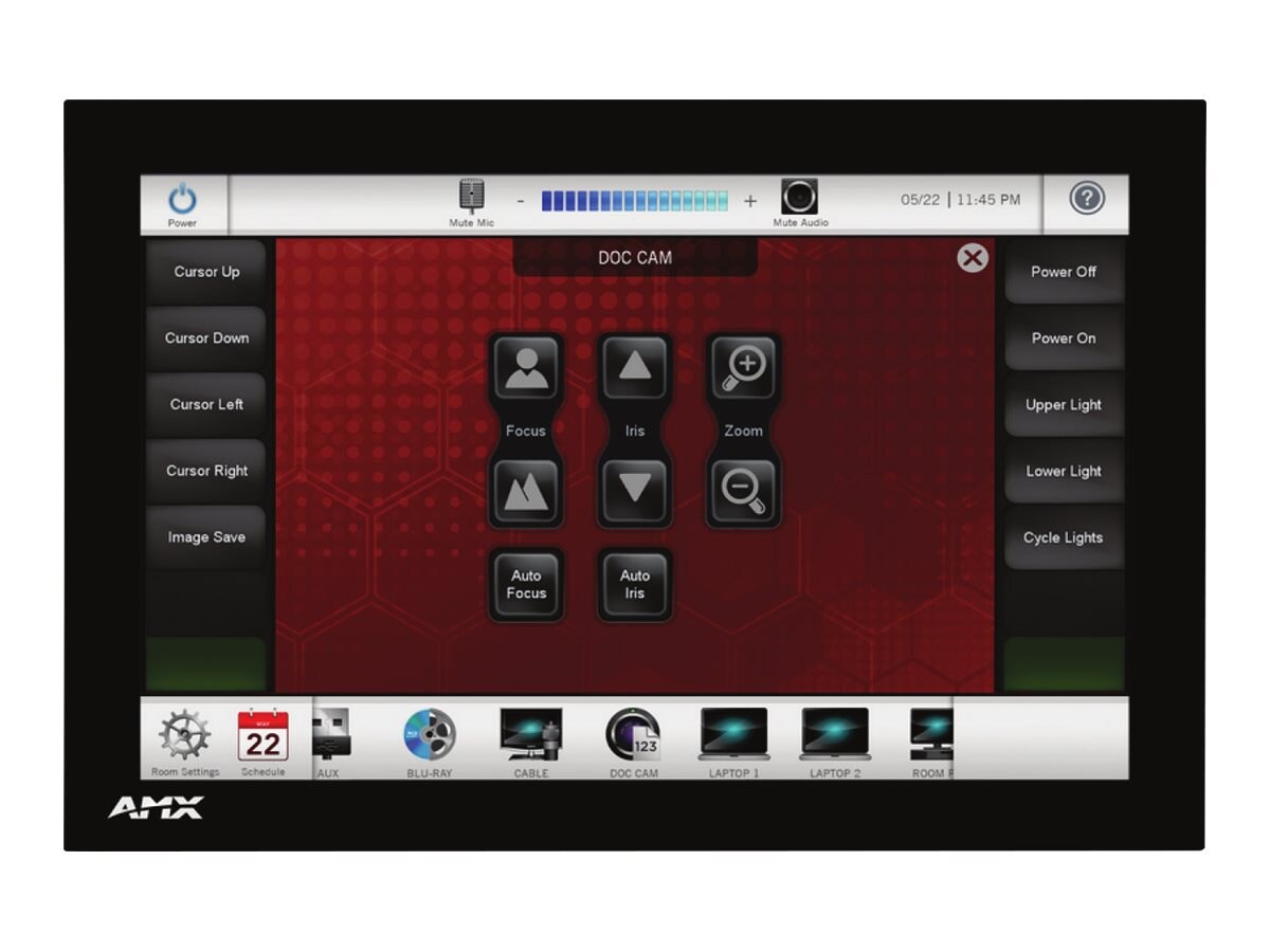 AMX AMX MD-1002-BL,10" Modero Wall Panel, Black (FG5969-49BL)