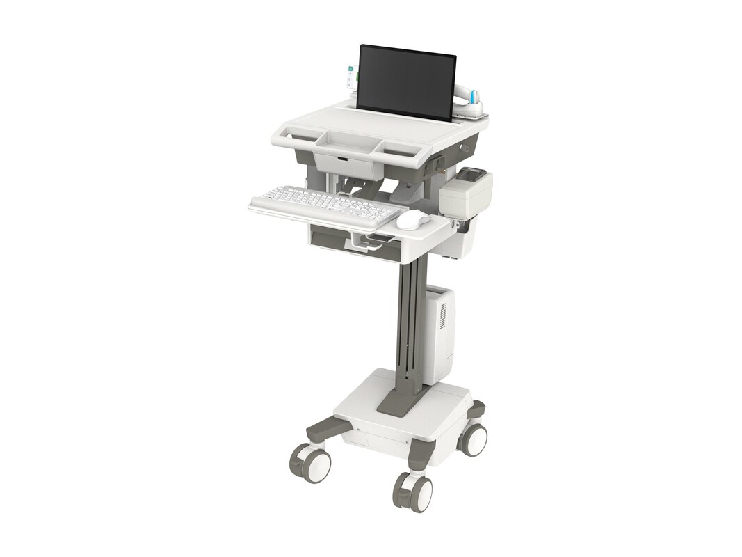 Ergotron Mosaic Laptop Full-Featured Medical Cart, Tier 3 (M021-0101 ...