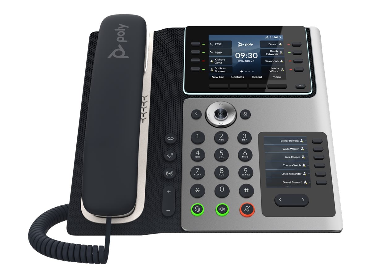 HP Poly Edge E450 IP Phone & PoE-enabled (82M90AA )