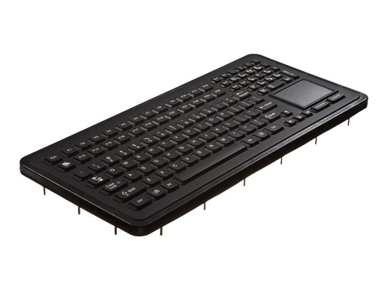 iKEY Panel Mount Industrial Keyboard with Integrated Touchpad, (PMU-5K ...