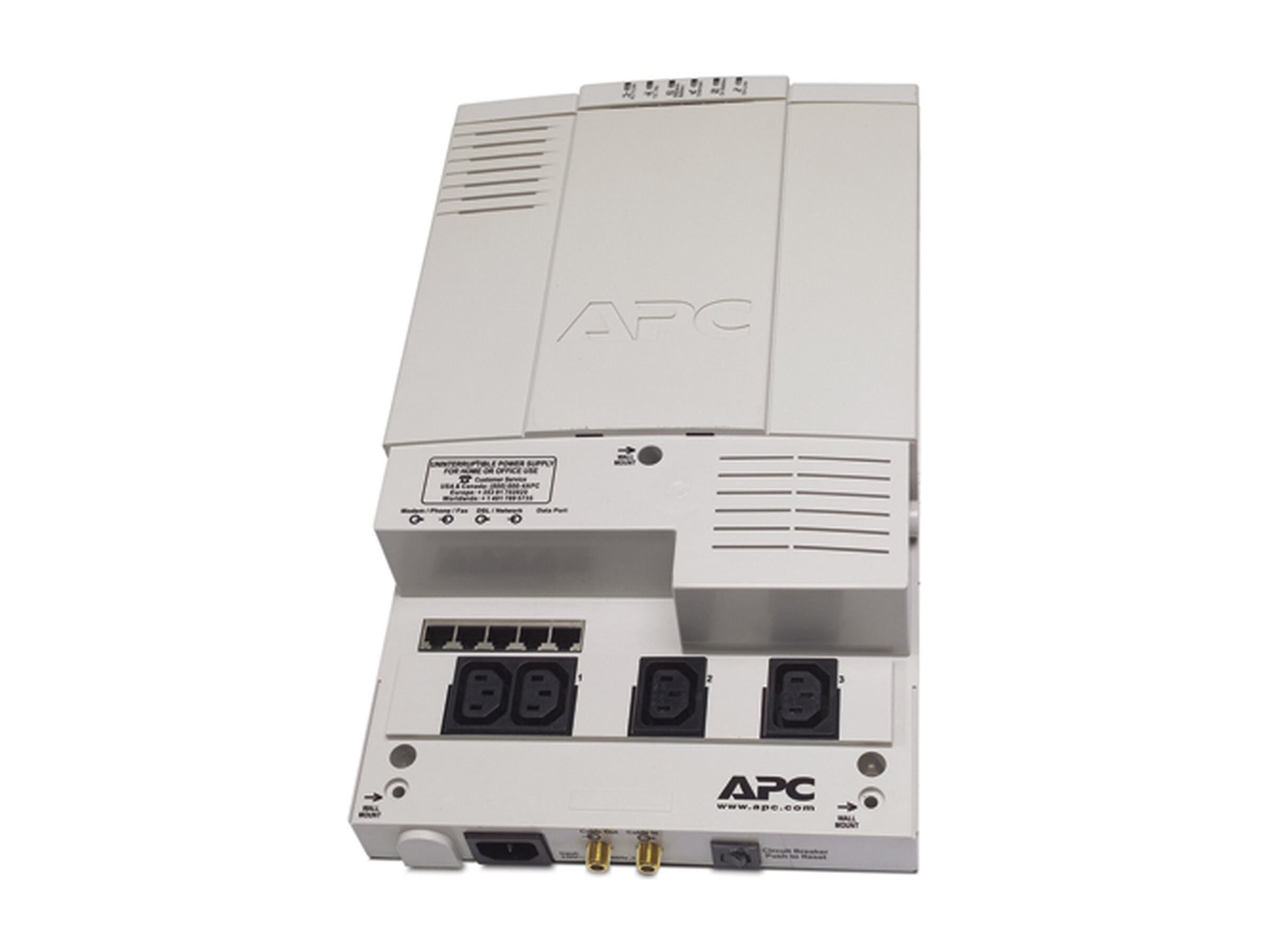 APC Back-UPS 500 Structured Wiring UPS, 500VA, 230V, 6 Iec (BH500INET)