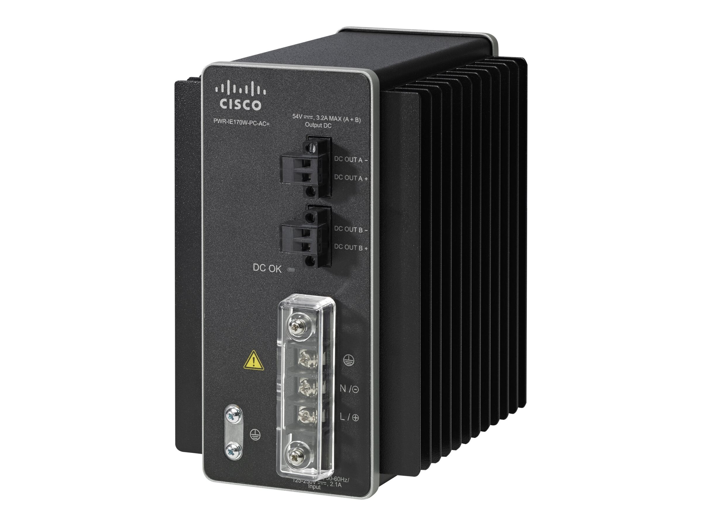 Cisco IE Family Power Supply 170W AC to DC (PWR-IE170W-PC-AC=)