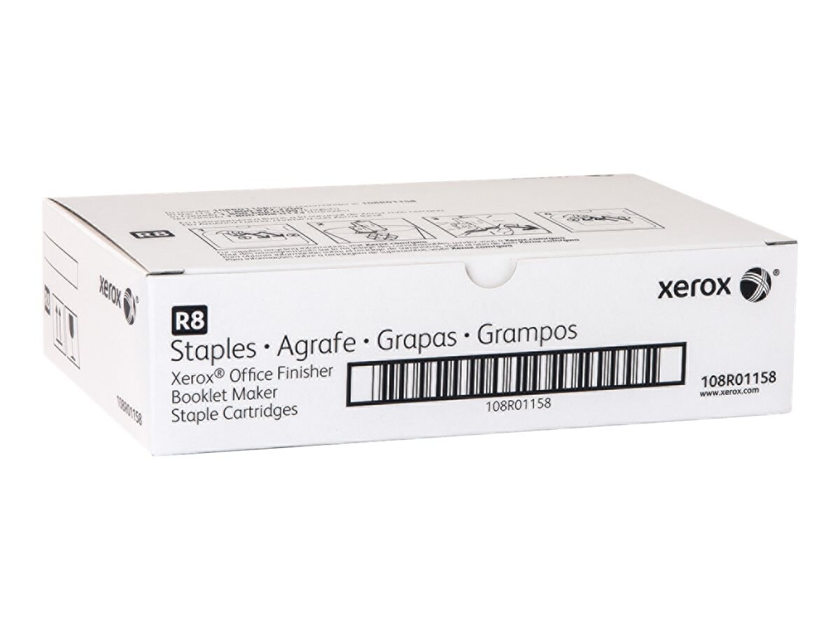 Xerox Staple Cartridges for WorkCentre 5845, 5855, 5865, 5875 & (108R01158)