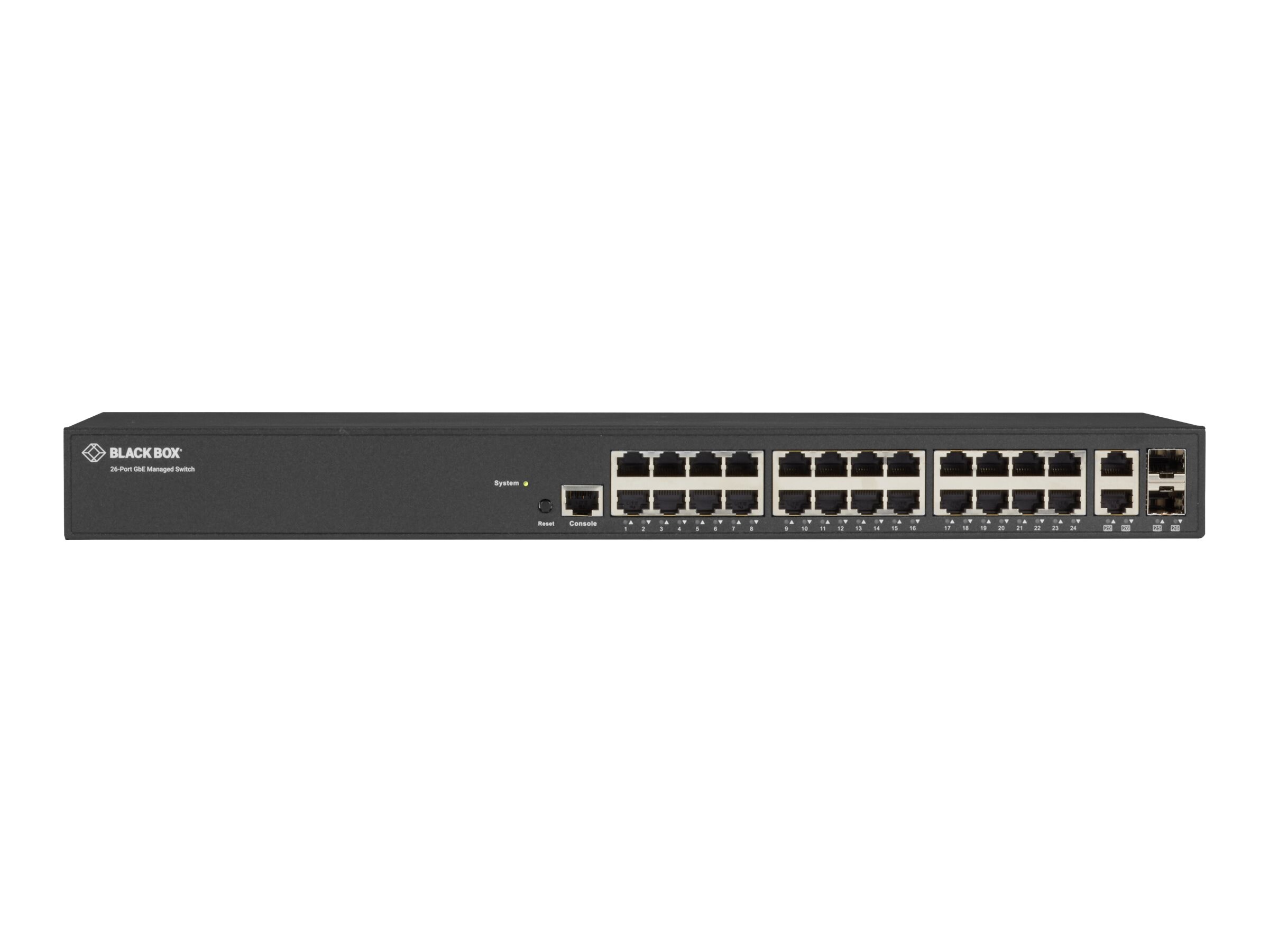 Black Box Gigabit Managed Ethernet Switch - 26-Port (LGB1126A-R2)